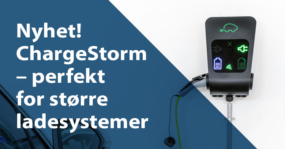 Nyhet! ChargeStorm elbillader